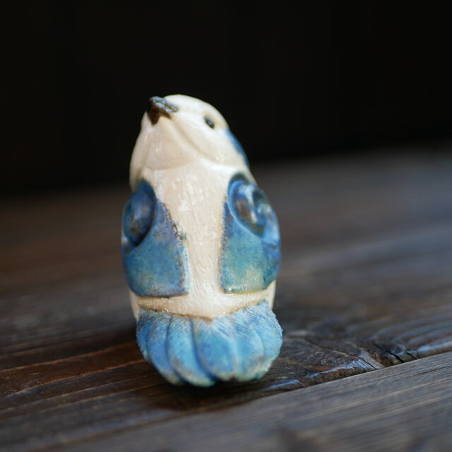 小さな青色のことり no.42 | iichi 日々の暮らしを心地よくするハンドメイドやアンティークのマーケットプレイス