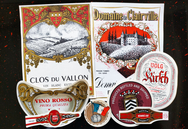 Vintageコラージュラベルセット【G】France DA-CO112 | iichi 日々の暮らしを心地よくするハンドメイドやアンティークのマーケットプレイス