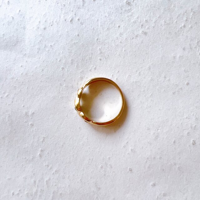 RA37-【 AVON 】エイボン・ヴィンテージリング 1980 グリーンラインストーン | iichi 日々の暮らしを心地よくするハンドメイドやアンティークのマーケットプレイス