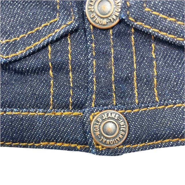 【ボブソンコラボ商品】 Gジャン ブルー Sサイズ | iichi 日々の暮らしを心地よくするハンドメイドやアンティークのマーケットプレイス