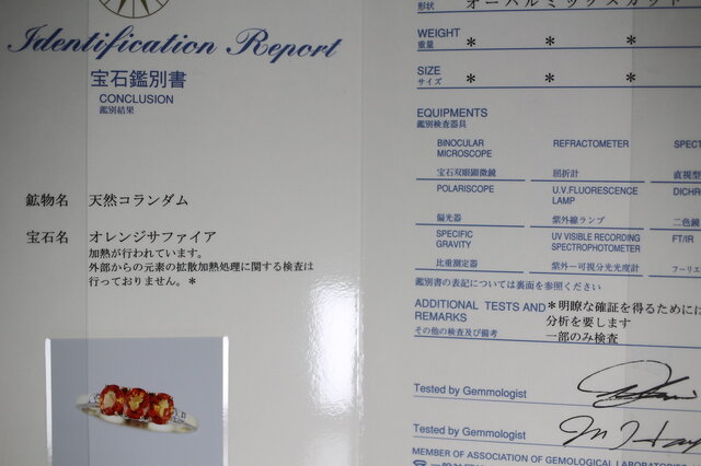 ゴールド 英国 ビンテージ オレンジ サファイア ヴィンテージ 指輪 リング 375 ジュエリー レディース J138 | iichi 日々の暮らしを心地よくするハンドメイドやアンティークの ...