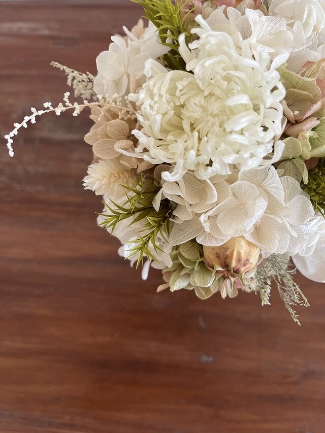 Anastasia / アナスタシア ゴールド ポットアレンジ S | iichi 日々の暮らしを心地よくするハンドメイドやアンティークのマーケットプレイス