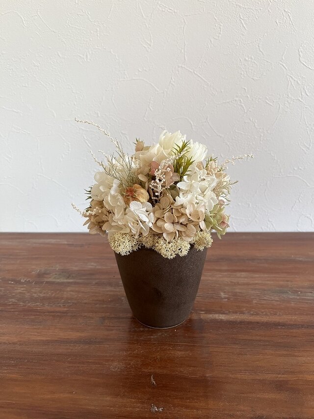 Anastasia / アナスタシア ゴールド ポットアレンジ S | iichi 日々の暮らしを心地よくするハンドメイドやアンティークのマーケットプレイス