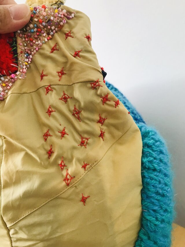 Bag 手縫いのバッグ 布製 スローファッション ハンドメイド 1887 | iichi 日々の暮らしを心地よくするハンドメイドやアンティークのマーケットプレイス