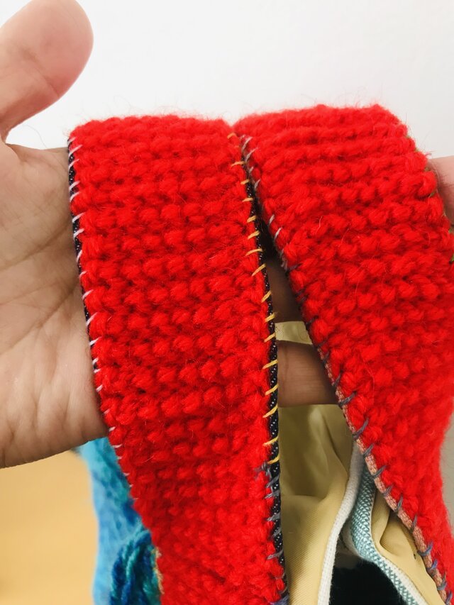 Bag 手縫いのバッグ 布製 スローファッション ハンドメイド 1887 | iichi 日々の暮らしを心地よくするハンドメイドやアンティークのマーケットプレイス