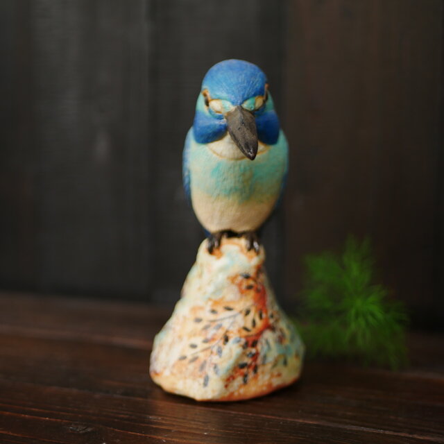 青色の鳥 no.17 | iichi 日々の暮らしを心地よくするハンドメイドやアンティークのマーケットプレイス