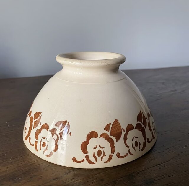 ディゴワンサルグミンヌ カフェオレ ボウル φ14.2cm フランス アンティーク 050669 | iichi 日々の暮らしを心地よくするハンドメイドやアンティークのマーケットプレイス