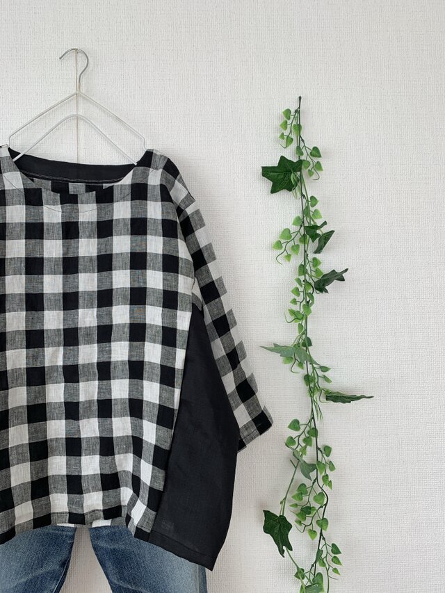 リネンTシャツM size | iichi 日々の暮らしを心地よくするハンドメイドやアンティークのマーケットプレイス