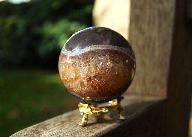 アゲート 丸玉 50mm | iichi 日々の暮らしを心地よくするハンドメイドやアンティークのマーケットプレイス