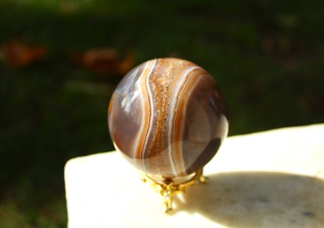 アゲート 丸玉 50mm | iichi 日々の暮らしを心地よくするハンドメイドやアンティークのマーケットプレイス