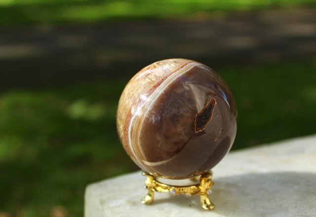 アゲート 丸玉 50mm | iichi 日々の暮らしを心地よくするハンドメイドやアンティークのマーケットプレイス