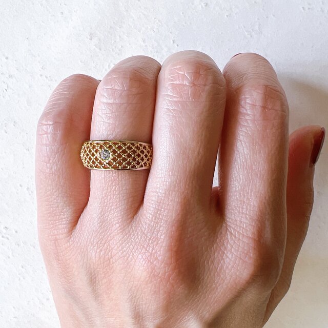 RA41-【 AVON 】エイボン・ヴィンテージリング 1978 Deadstock | iichi 日々の暮らしを心地よくするハンドメイドやアンティークのマーケットプレイス