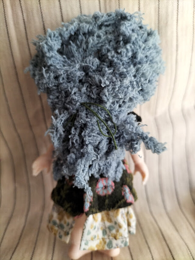 背丈15cm セリアドールと服 B ブラック | iichi 日々の暮らしを心地よくするハンドメイドやアンティークのマーケットプレイス