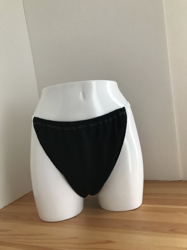 黒のpagne（ふんどし・ショーツ） | iichi 日々の暮らしを心地よくするハンドメイドやアンティークのマーケットプレイス