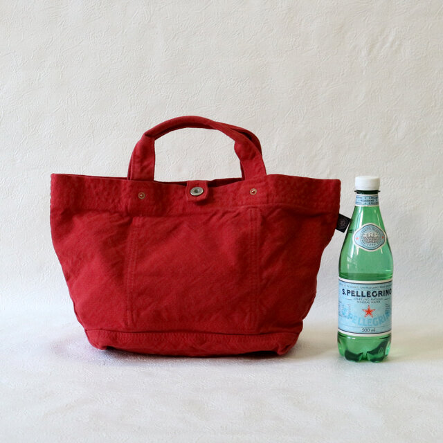 ステッチトート【2023秋冬限定カラー・えび】(VC-28) | iichi 日々の暮らしを心地よくするハンドメイドやアンティークのマーケットプレイス