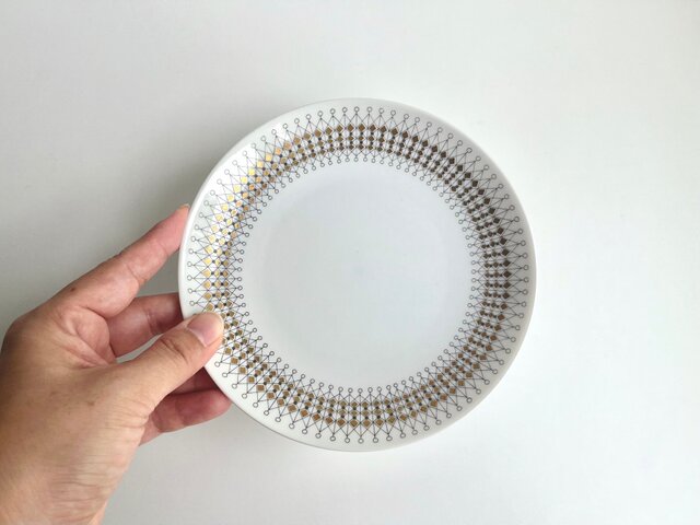 【ARABIA】Kruunu / クルーヌ ヴィンテージ ケーキプレート 16cm・アラビア ライヤウオシッキネン | iichi 日々の暮らしを心地よくするハンドメイドやアンティークの ...