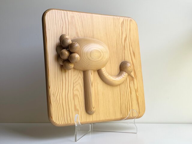 【aarikka】大きなバードのウォールデコレーション(Kurki)・アーリッカ アアリッカ | iichi 日々の暮らしを心地よくするハンドメイドやアンティークのマーケットプレイス