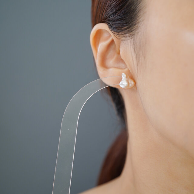 K10YG 南洋真珠ピアス_005 | iichi 日々の暮らしを心地よくするハンドメイドやアンティークのマーケットプレイス