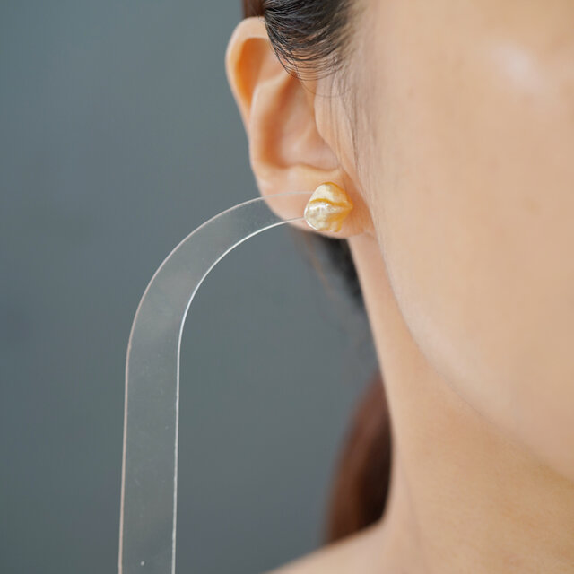 K10YG 南洋真珠ピアス_006 | iichi 日々の暮らしを心地よくするハンドメイドやアンティークのマーケットプレイス