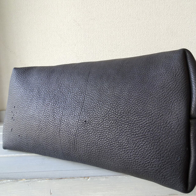 【26日終了500円off】肉厚 もっちり トート ボストン 手持 天然革 ハンドメイド5312 | iichi 日々の暮らしを心地よくするハンドメイドやアンティークのマーケットプレイス