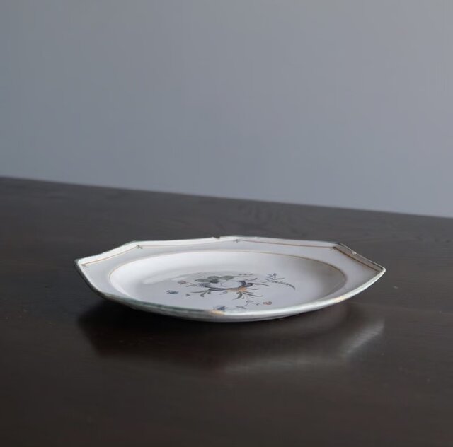 Martres Tolosane マルトル・トロザーヌ オクトゴナル 花絵皿 22cm フランス アンティーク 0501089 | iichi 日々の暮らしを心地よくするハンドメイドや ...