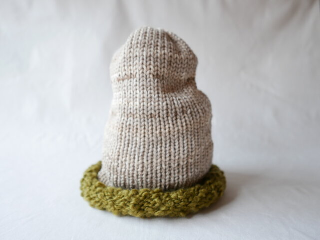 knit cap 「Hazelnut」 | iichi 日々の暮らしを心地よくするハンドメイドやアンティークのマーケットプレイス