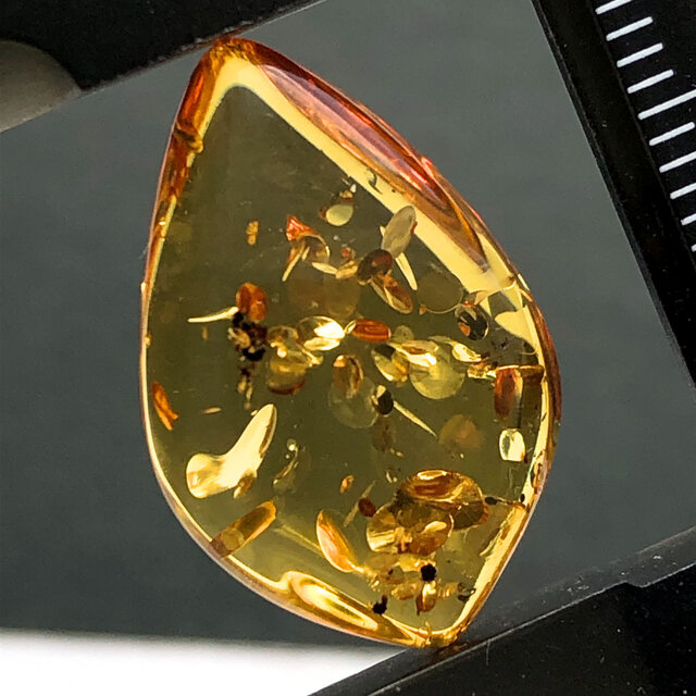 バルティックアンバー[142] 23x15mm 天然石 ／ ルース ／カボション | iichi 日々の暮らしを心地よくするハンドメイドやアンティークのマーケットプレイス