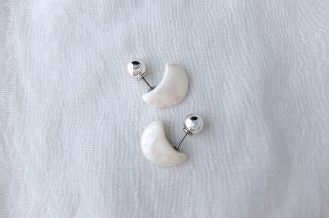 ピアス ship aurore | iichi 日々の暮らしを心地よくするハンドメイドやアンティークのマーケットプレイス