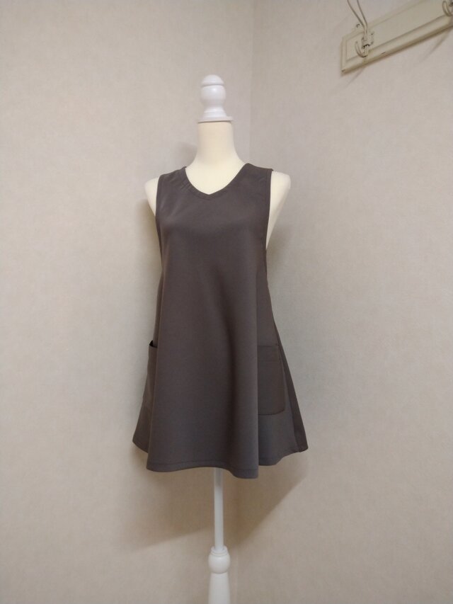 キュートで可愛いフレアーチュニック。GF-174 | iichi 日々の暮らしを心地よくするハンドメイドやアンティークのマーケットプレイス