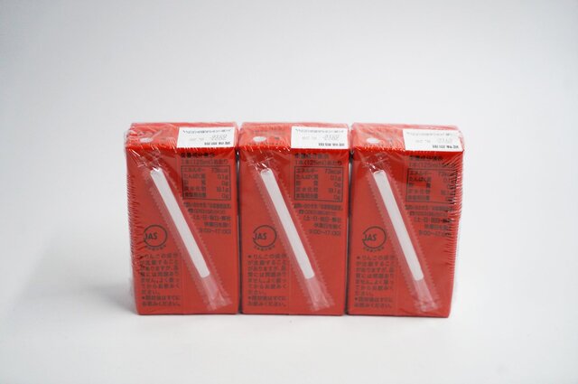 国産ふじりんご100 125ml ×3パック | iichi 日々の暮らしを心地よくするハンドメイドやアンティークのマーケットプレイス