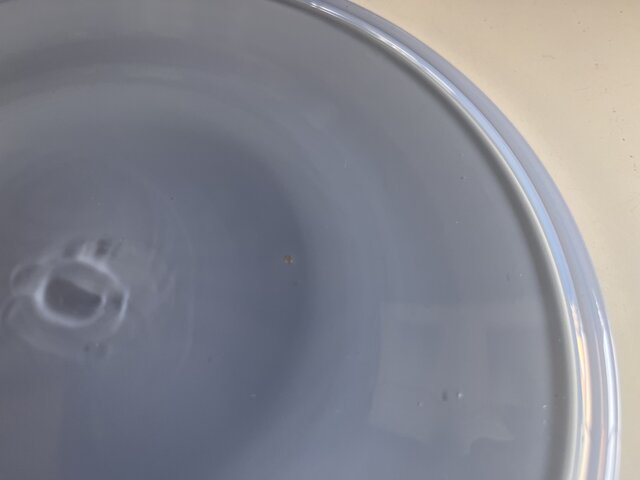 フラットプレート20cm ブルーグレー | iichi 日々の暮らしを心地よくするハンドメイドやアンティークのマーケットプレイス