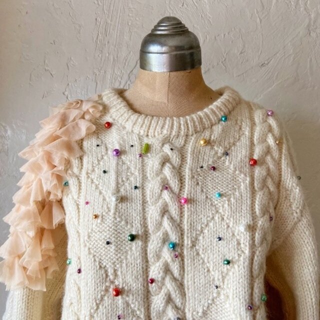 remake knit "d" | iichi 日々の暮らしを心地よくするハンドメイドやアンティークのマーケットプレイス