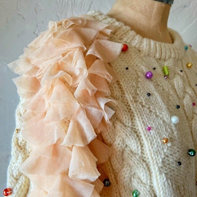 remake knit "d" | iichi 日々の暮らしを心地よくするハンドメイドやアンティークのマーケットプレイス