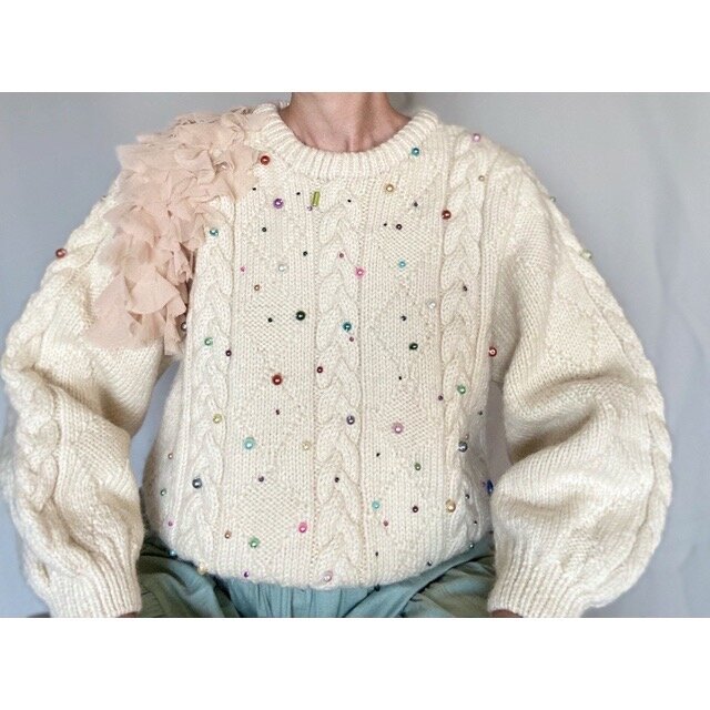 remake knit "d" | iichi 日々の暮らしを心地よくするハンドメイドやアンティークのマーケットプレイス