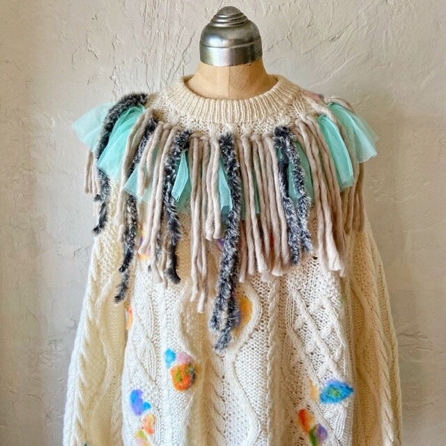 remake knit "a" | iichi 日々の暮らしを心地よくするハンドメイドやアンティークのマーケットプレイス