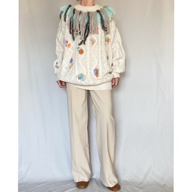 remake knit "a" | iichi 日々の暮らしを心地よくするハンドメイドやアンティークのマーケットプレイス