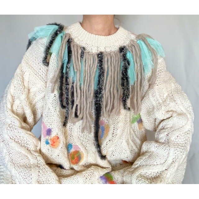 remake knit "a" | iichi 日々の暮らしを心地よくするハンドメイドやアンティークのマーケットプレイス