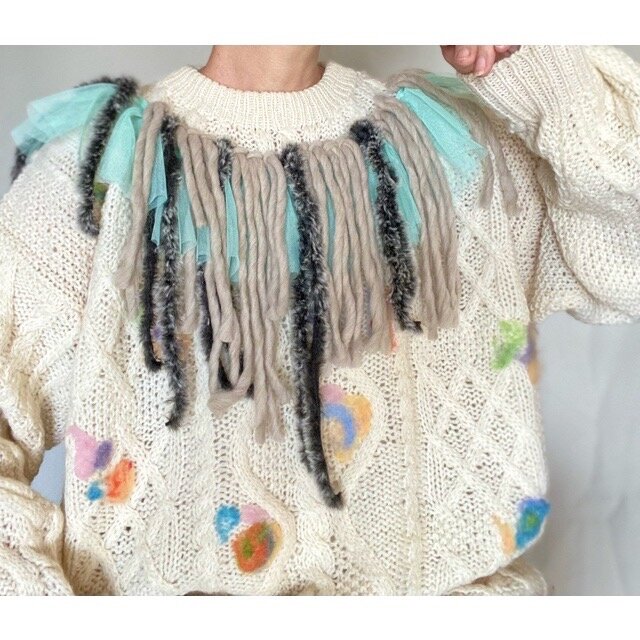 remake knit "a" | iichi 日々の暮らしを心地よくするハンドメイドやアンティークのマーケットプレイス