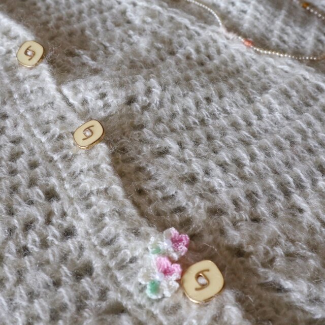 remake knit cardigan | iichi 日々の暮らしを心地よくするハンドメイドやアンティークのマーケットプレイス