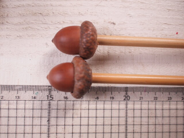 14号編み針 どんぐりの編み針 短め No.50 | iichi 日々の暮らしを心地よくするハンドメイドやアンティークのマーケットプレイス