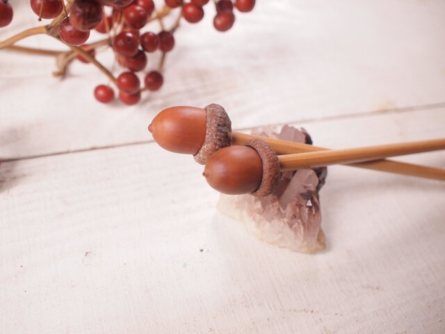 14号編み針 どんぐりの編み針 短め No.52 | iichi 日々の暮らしを心地よくするハンドメイドやアンティークのマーケットプレイス