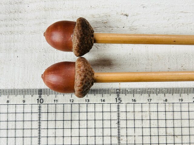 14号編み針 どんぐりの編み針 短め No.56 | iichi 日々の暮らしを心地よくするハンドメイドやアンティークのマーケットプレイス