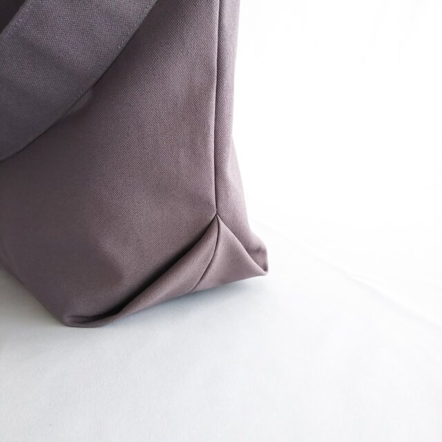 ダブルファスナー開閉 2wayトートバッグ／グレー／A4対応 | iichi 日々の暮らしを心地よくするハンドメイドやアンティークのマーケットプレイス