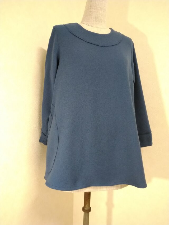 あったか、可愛いフワ感有りのチュニックワンピ。BLPO-176 | iichi 日々の暮らしを心地よくするハンドメイドやアンティークのマーケットプレイス