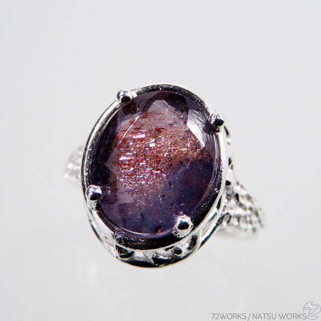 アイオライトサンストーン リング / Iolite Sunstone Ring l l | iichi 日々の暮らしを心地よくするハンドメイドやアンティークのマーケットプレイス