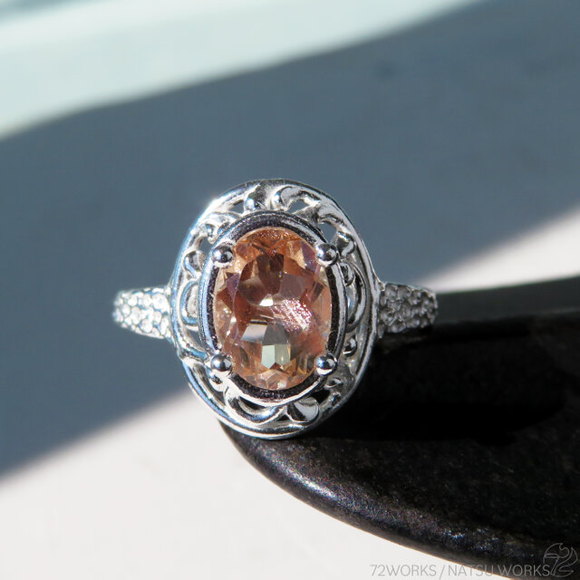 オレゴンサンストーン リング / Oregon Sunstone Ring | iichi 日々の暮らしを心地よくするハンドメイドやアンティークのマーケットプレイス
