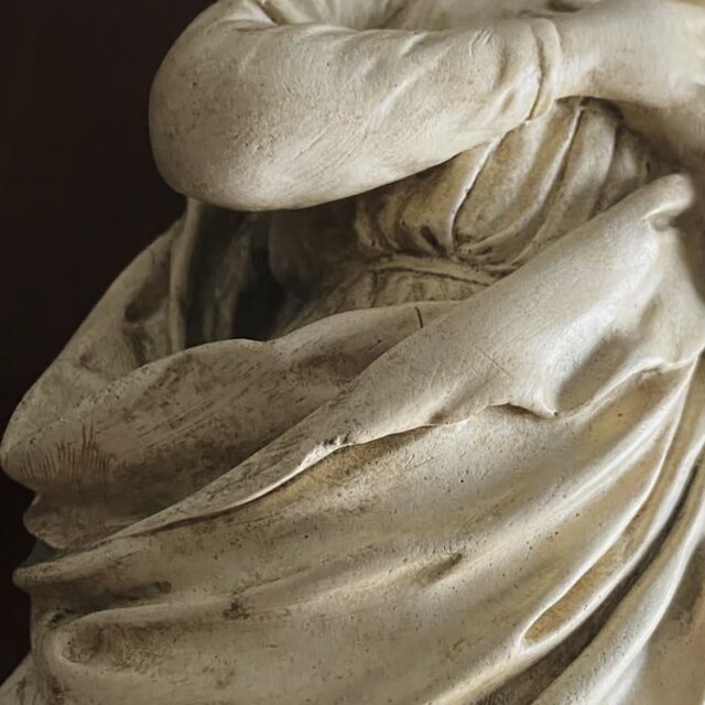 石膏 聖母マリア被昇天像 h50.5cm フランス アンティーク 0501526 | iichi 日々の暮らしを心地よくするハンドメイドやアンティークのマーケットプレイス