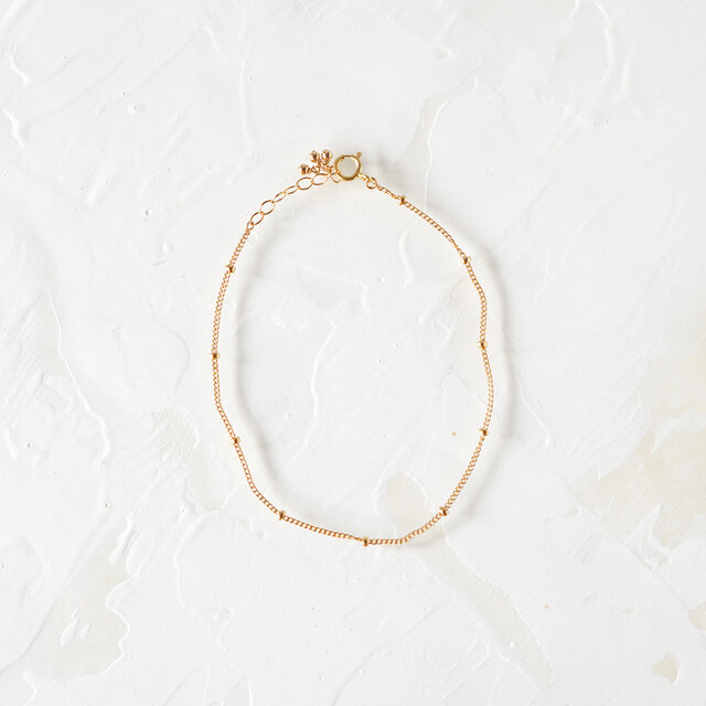 〔14kgf〕 デザインチェーンブレスレット(スティック/ドット) (TM-B079・TM-B080) | iichi 日々の暮らしを心地よくするハンドメイドやアンティークのマーケットプレイス