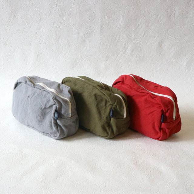 スクエアポーチ【2023秋冬限定カラー・えび】(VC-45) | iichi 日々の暮らしを心地よくするハンドメイドやアンティークのマーケットプレイス