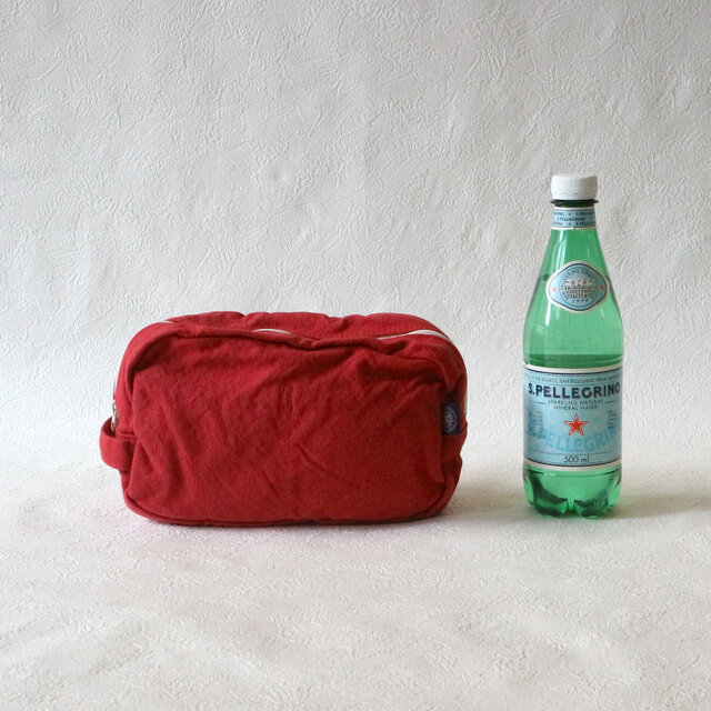 スクエアポーチ【2023秋冬限定カラー・えび】(VC-45) | iichi 日々の暮らしを心地よくするハンドメイドやアンティークのマーケットプレイス